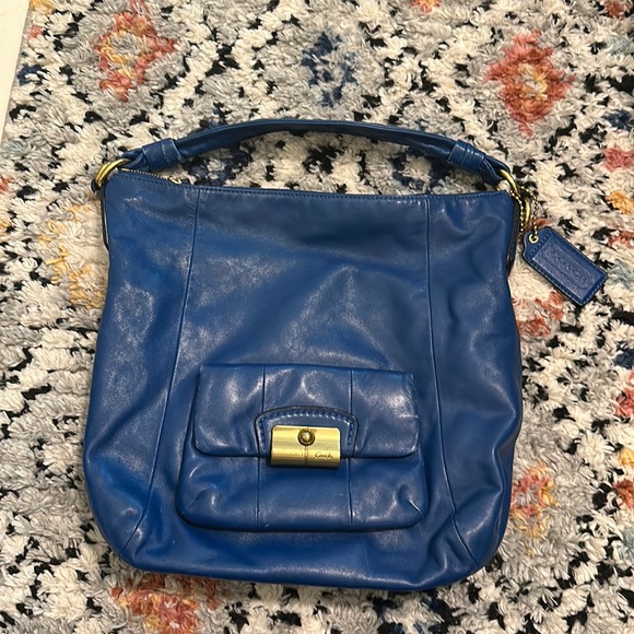 Coach | Bags | Royal Blue Coach Bag | Poshmark